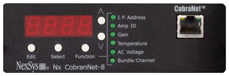 Nx CobraNet® 8 – Peavey Commercial Audio