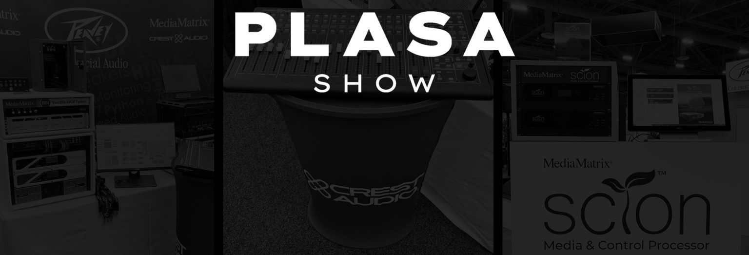 Peavey Commercial Audio Attends 2022 PLASA Show – Peavey Commercial Audio