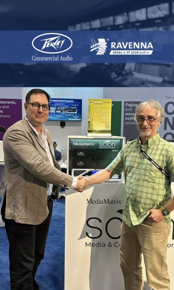 Peavey® Commercial Audio Joins RAVENNA Community – Peavey Commercial Audio