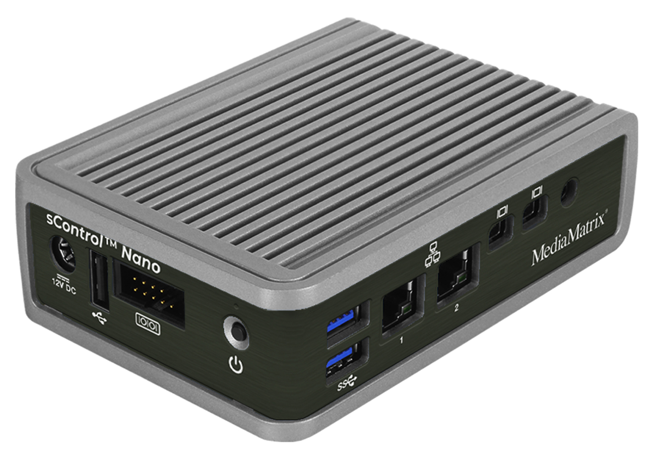 MediaMatrix® Introduces sControl™ Nano Ultra-Small Network Control ...